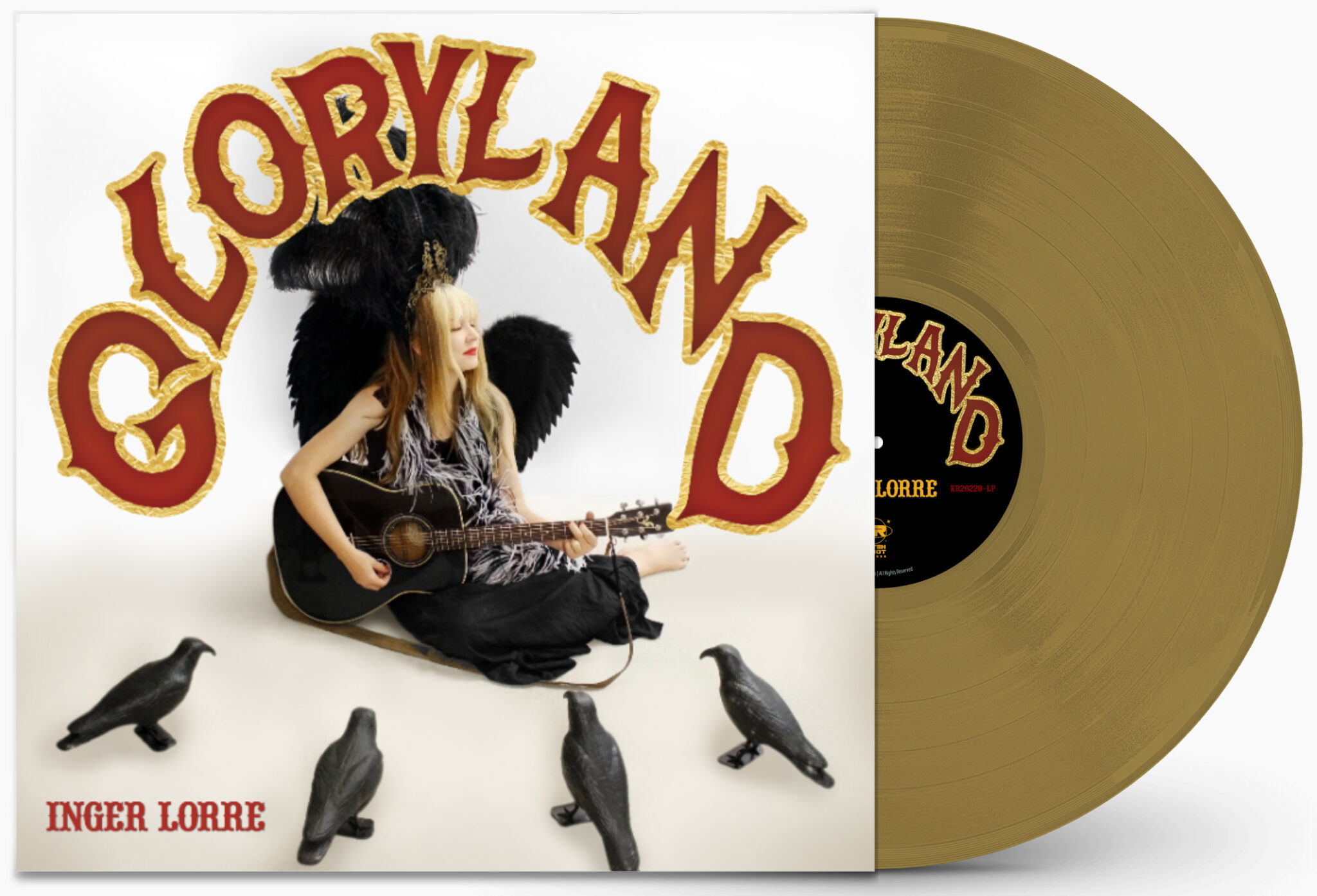 Inger Lorre "Gloryland" (VINYL) (CD) - Kitten Robot Records
